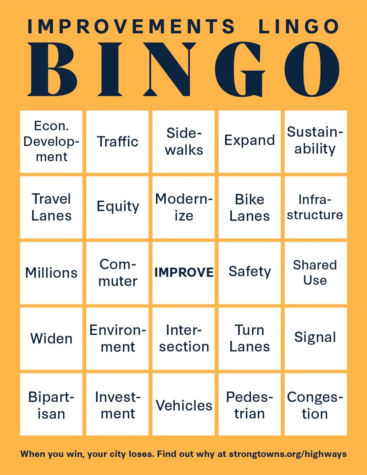 That's Not an Improvement