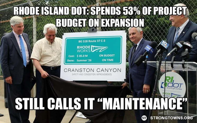 Why Is Rhode Island Building New Roads When Its Current Roads Are ...