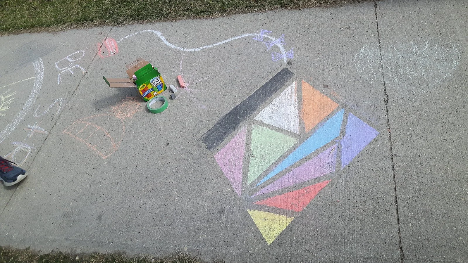 Chalking the Block for Jane’s Walk