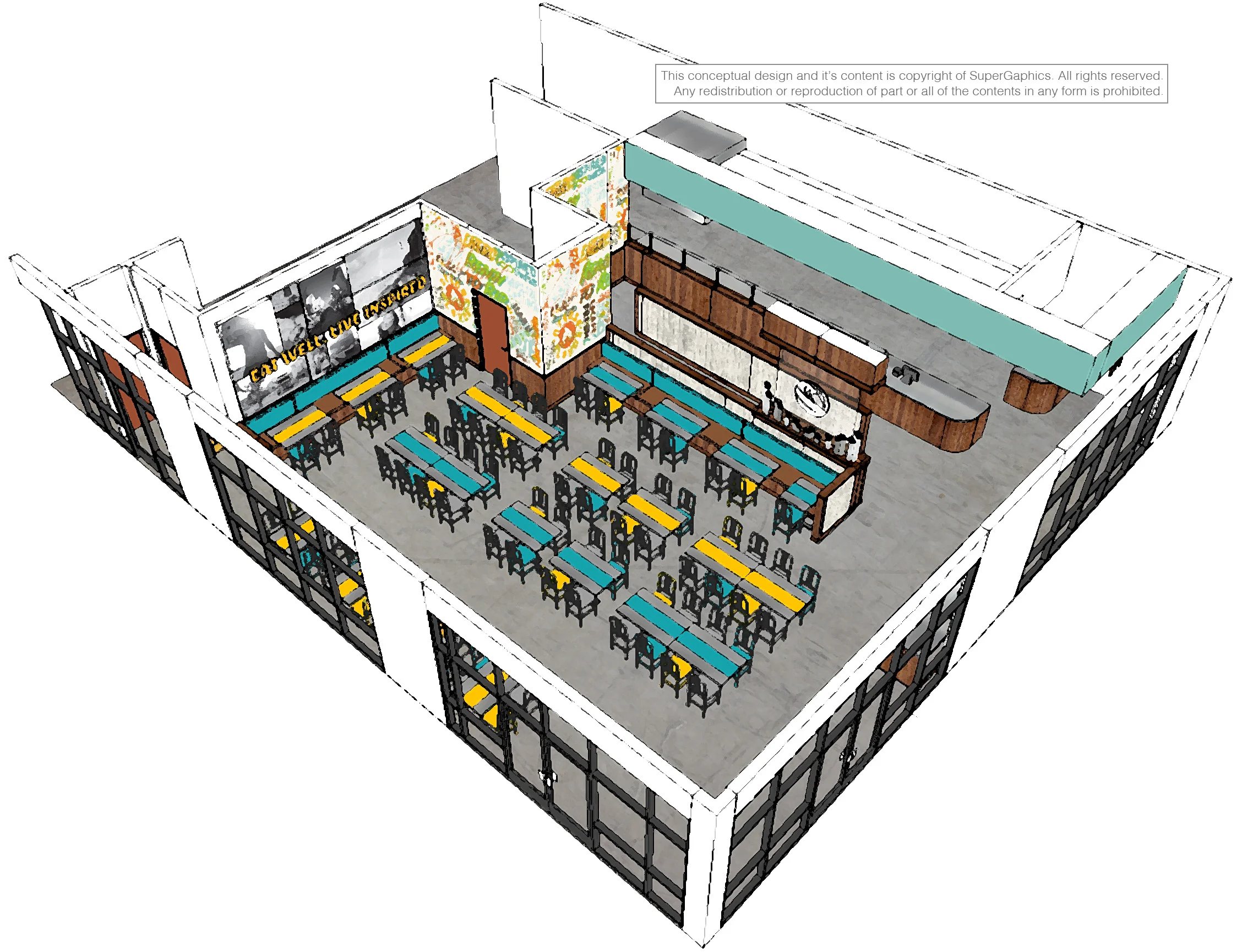 Costa Vida Restaurant Interiors — Bryce Anderson