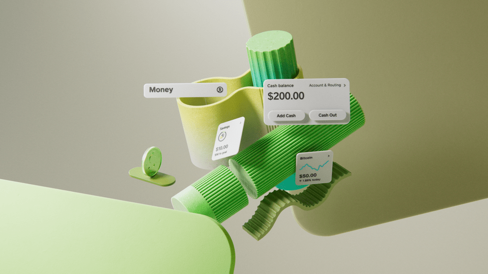 Cash App Design Explorations — Sekani Motion Design