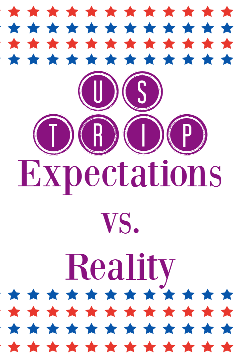 US Trip: Expectations vs. Reality — Bumblemom