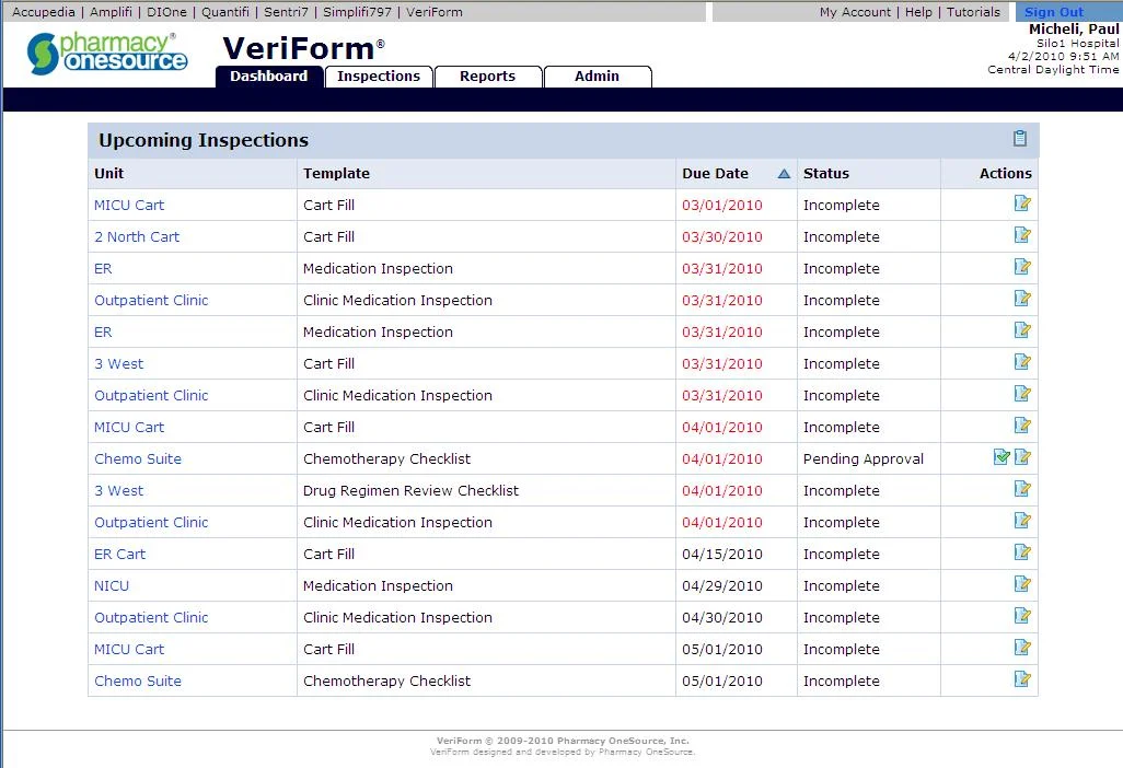 VeriForm — Paul Micheli