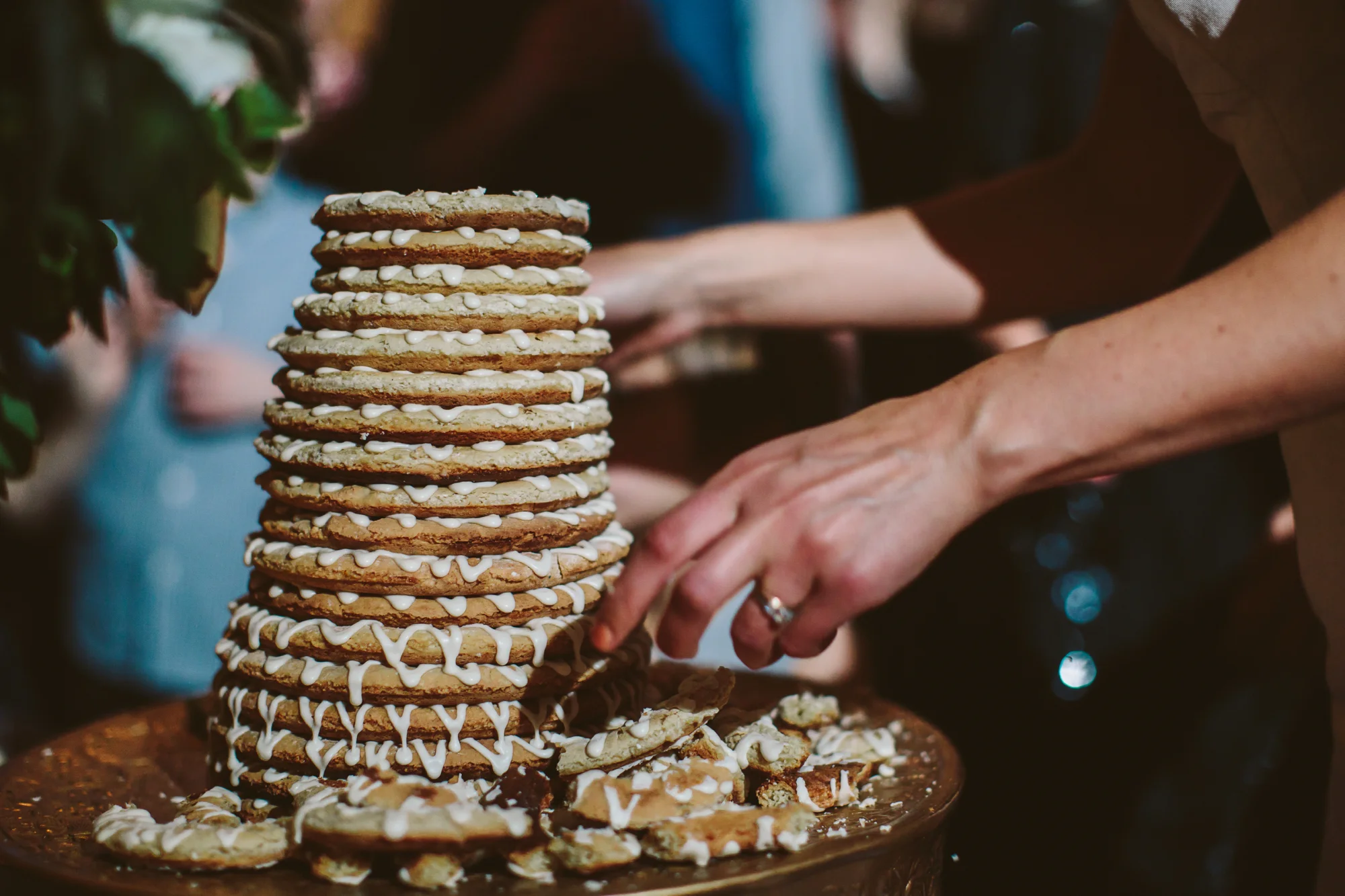 Kransekage: Danish almond (wedding) ring cake — Rooted Food