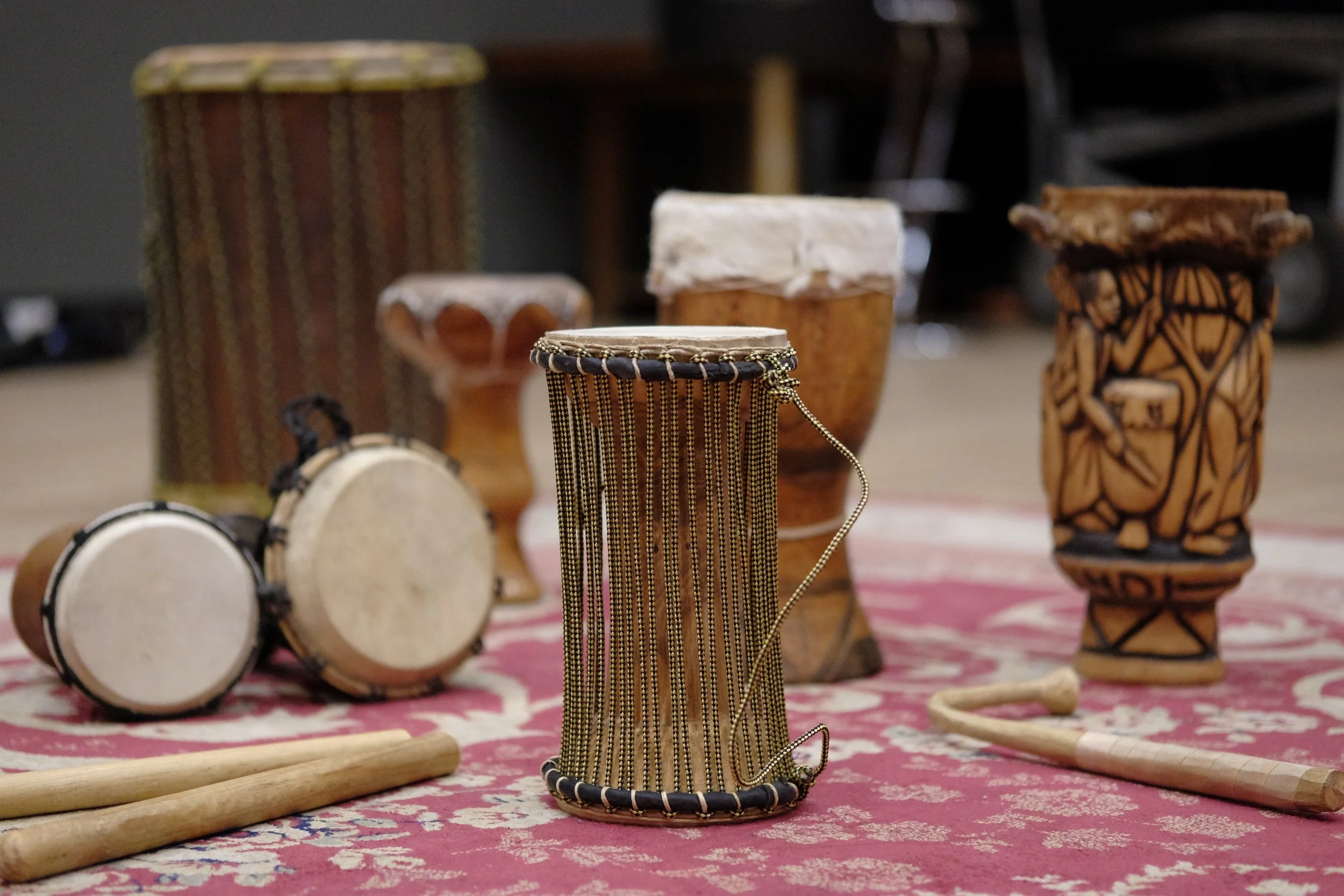 African Drumming Instruments