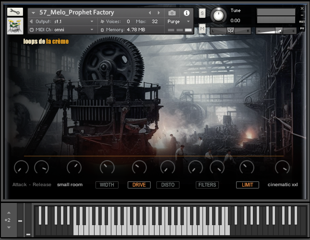 INDUSTRIAL DRUMKIT — loops de la crème