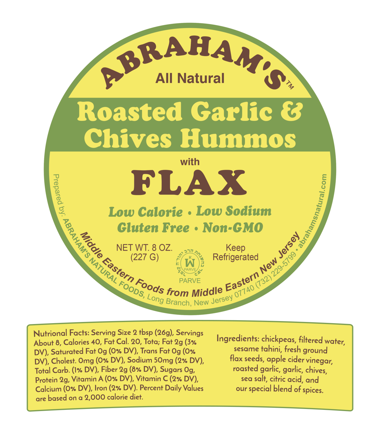 products — Abraham's Natural Foods