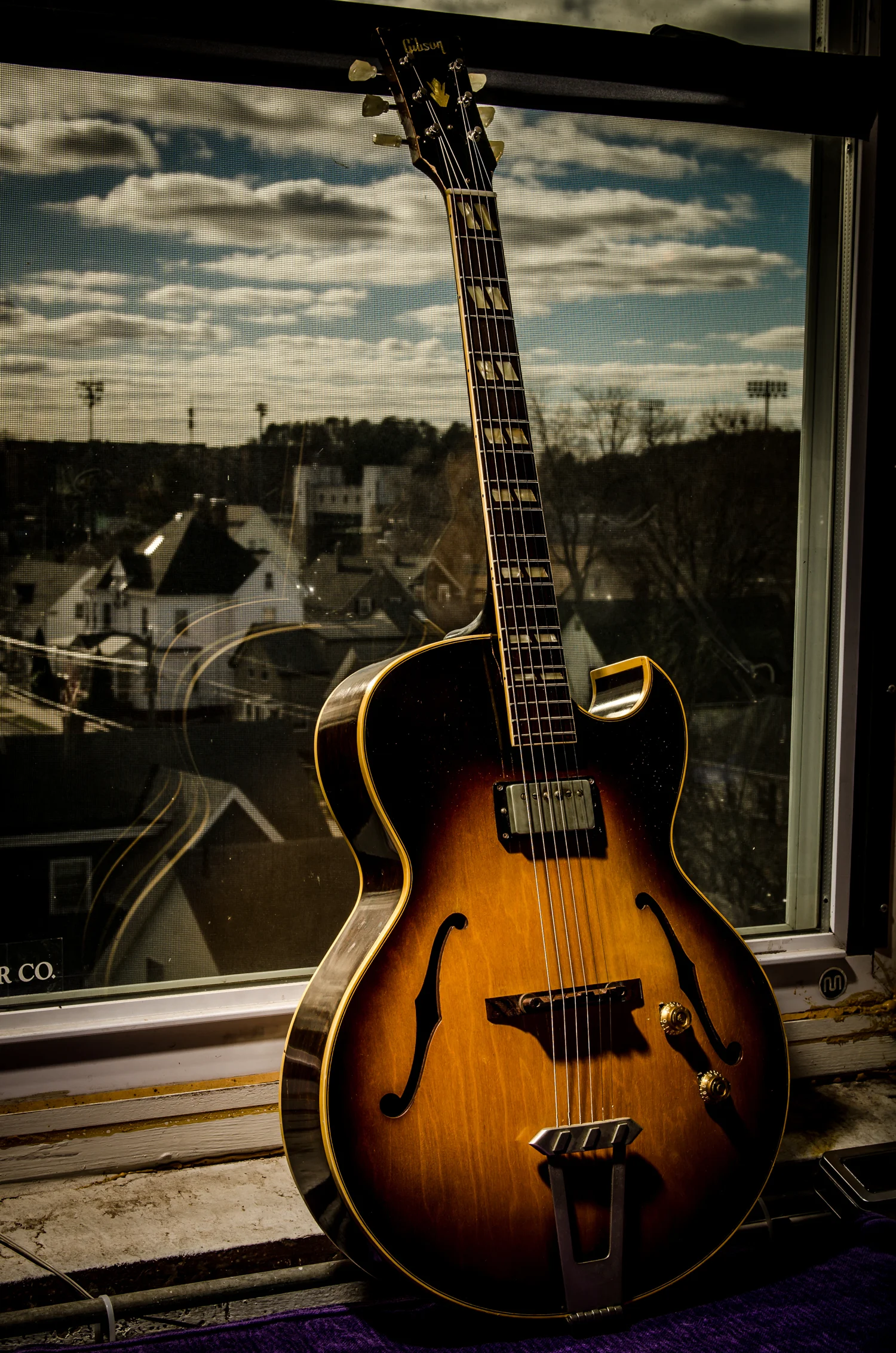 Slip sliding bridge :: 1957 Gibson ES-175 [5.7 lbs] — Chubbuck Guitars ...