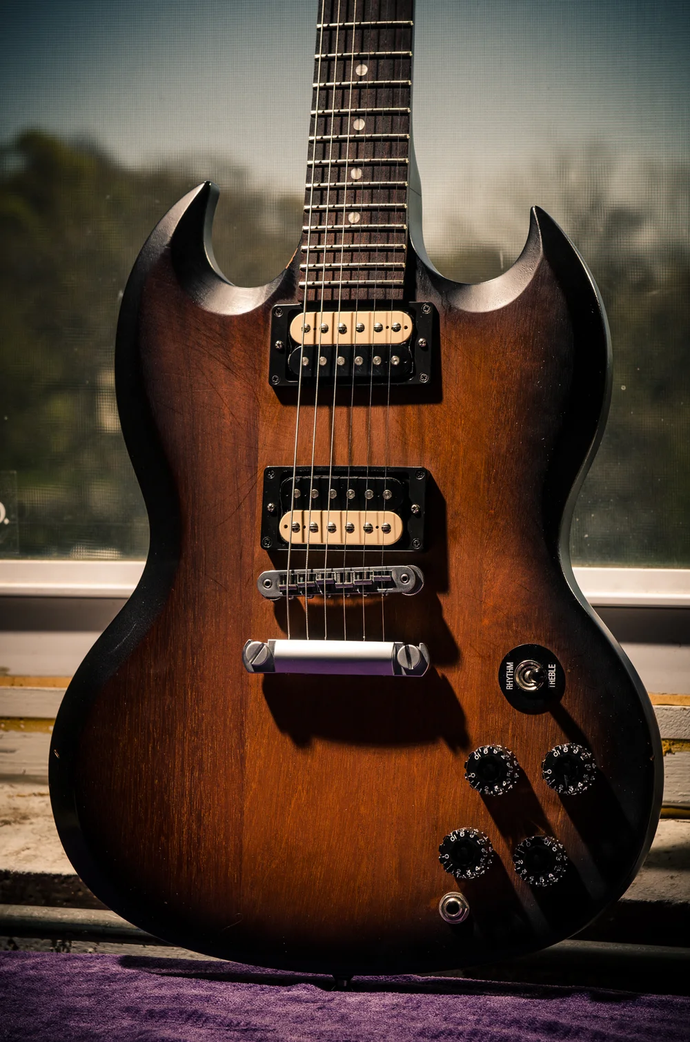 New nut :: 2014 Gibson SGJ [6.9 lbs] — Chubbuck Guitars :: making ...