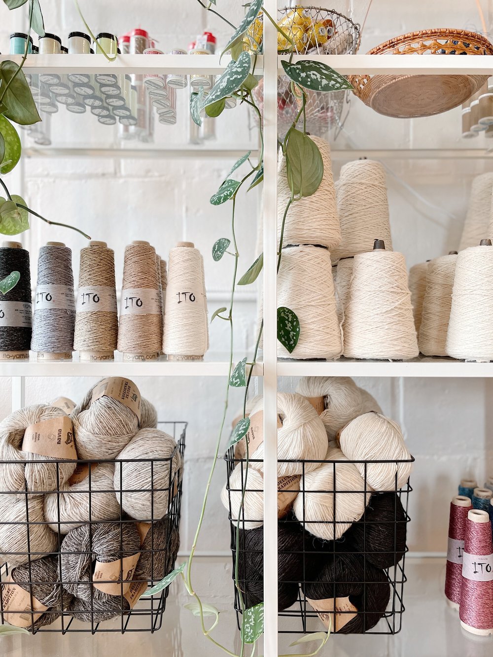 how to display and store your yarn stash — Weaver House