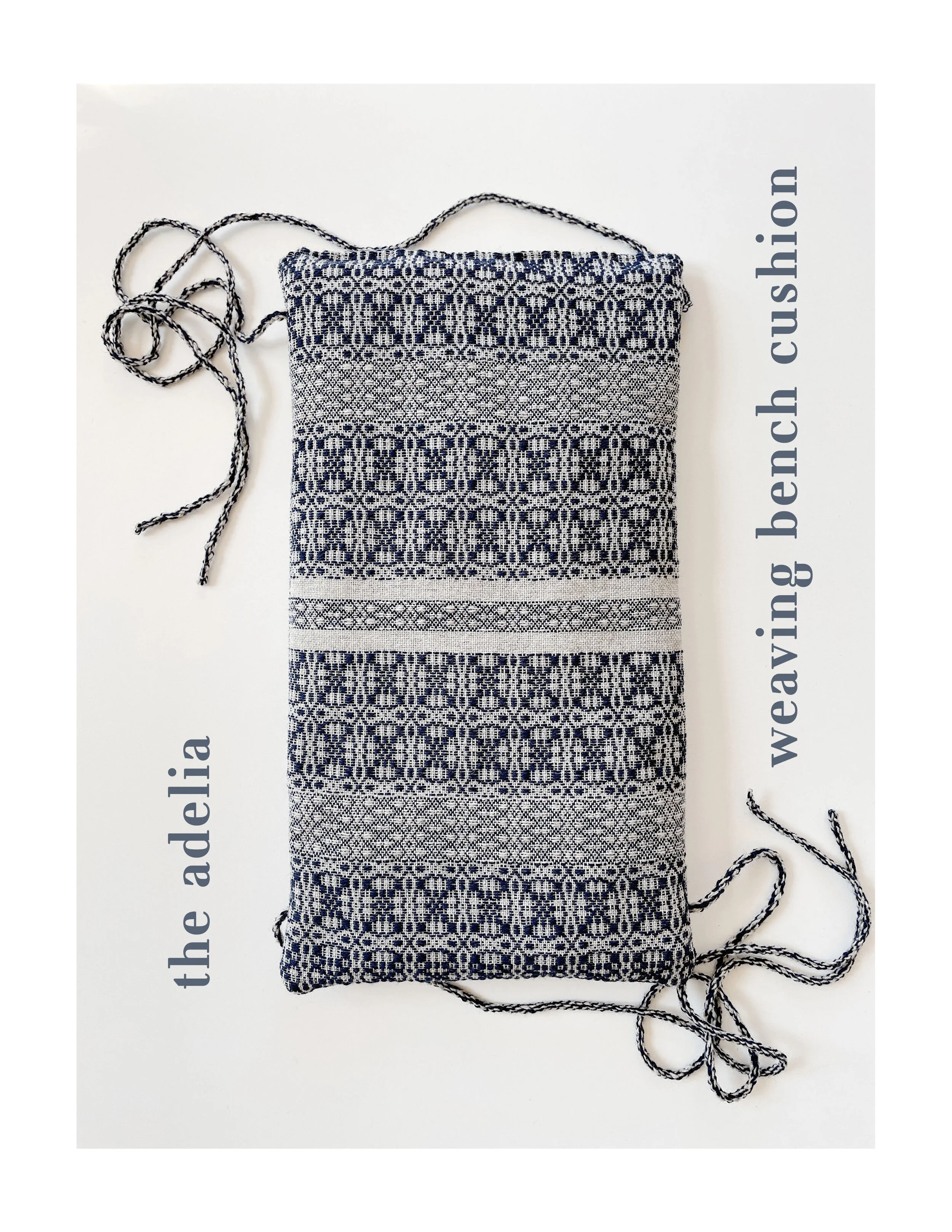 the adelia weaving bench cushion: downloadable weaving pattern — Weaver ...