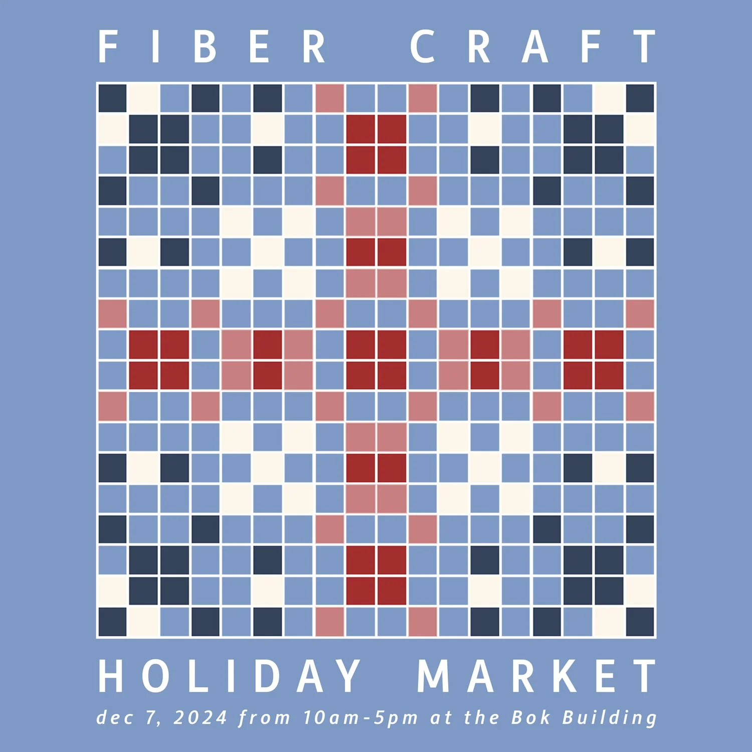 fiber craft holiday market — Weaver House