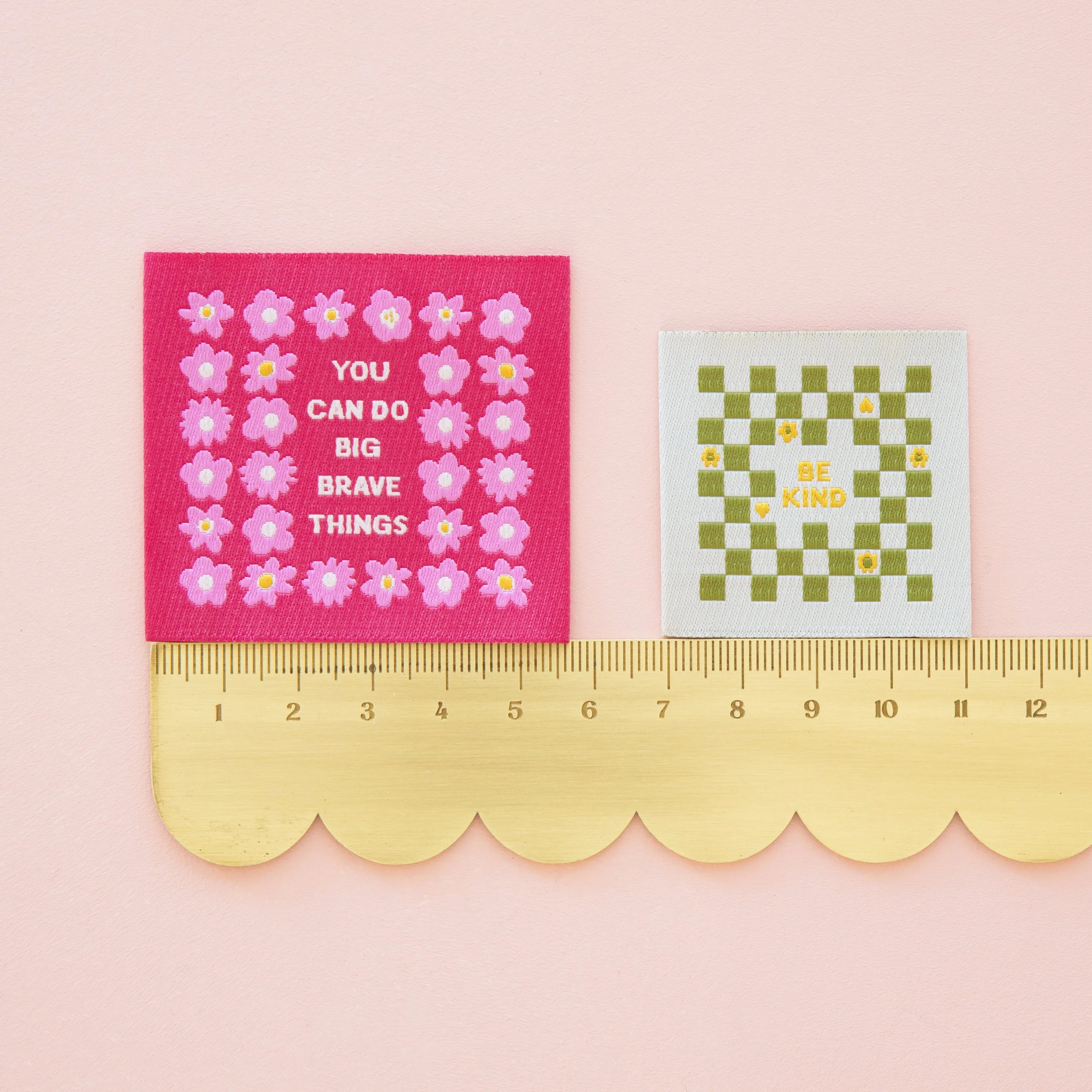 joyful june multipack woven labels — Weaver House