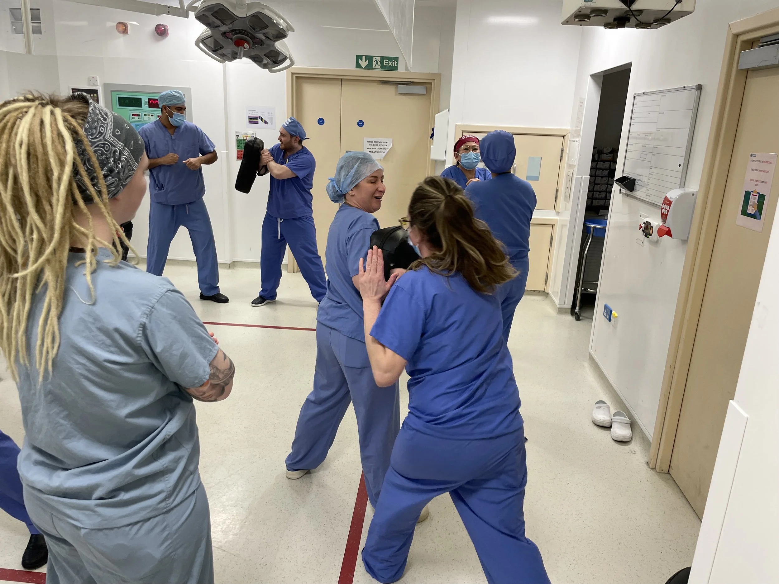 Warwick NHS Hospital Self-defence Workshop — TKD Hub | Taekwon do ...