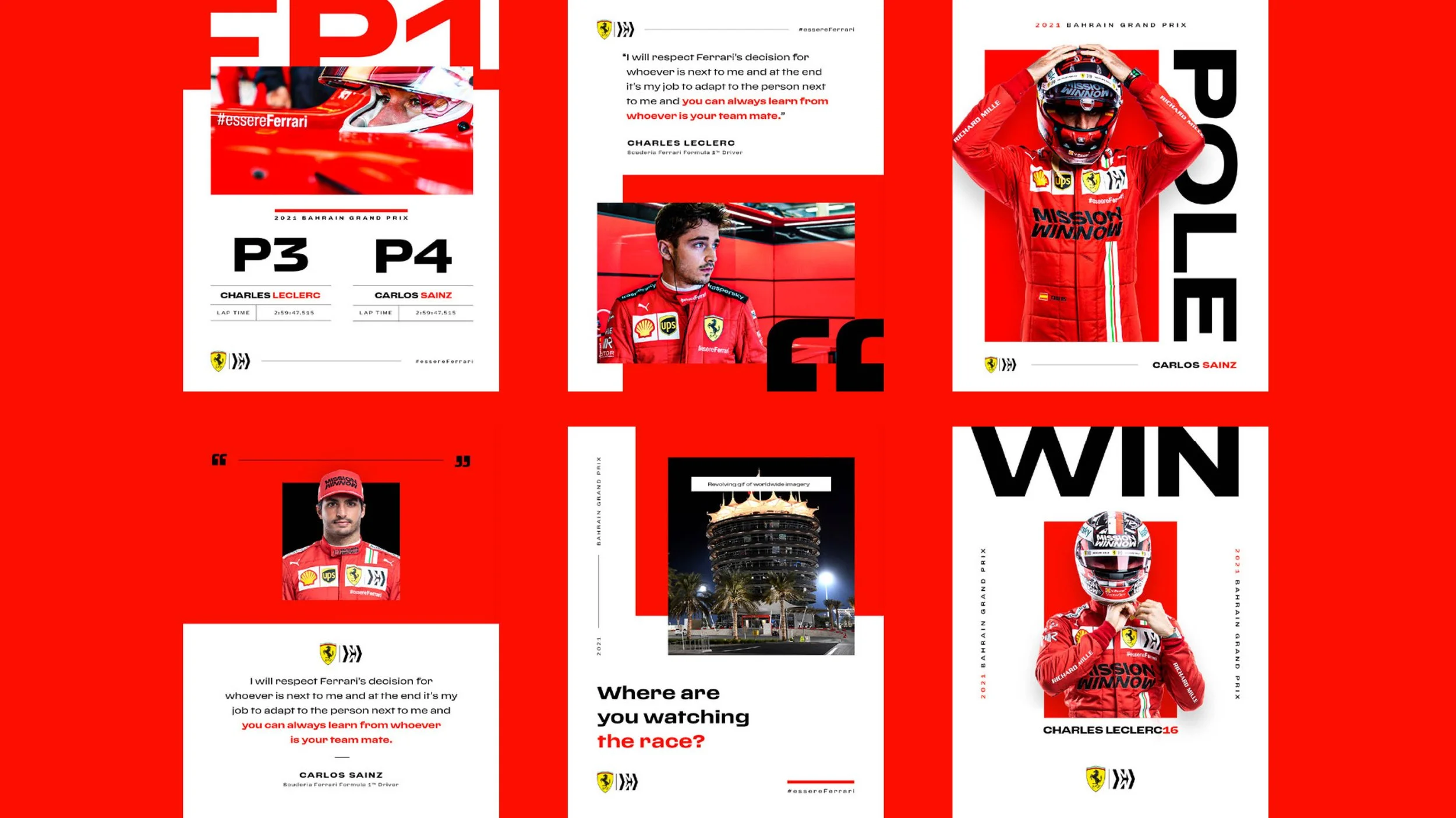 Scuderia Ferrari Logo Typeface