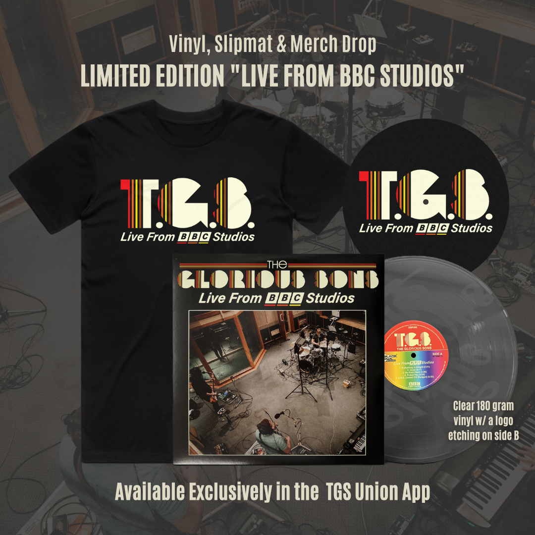 Live From BBC Studios Vinyl — THE GLORIOUS SONS