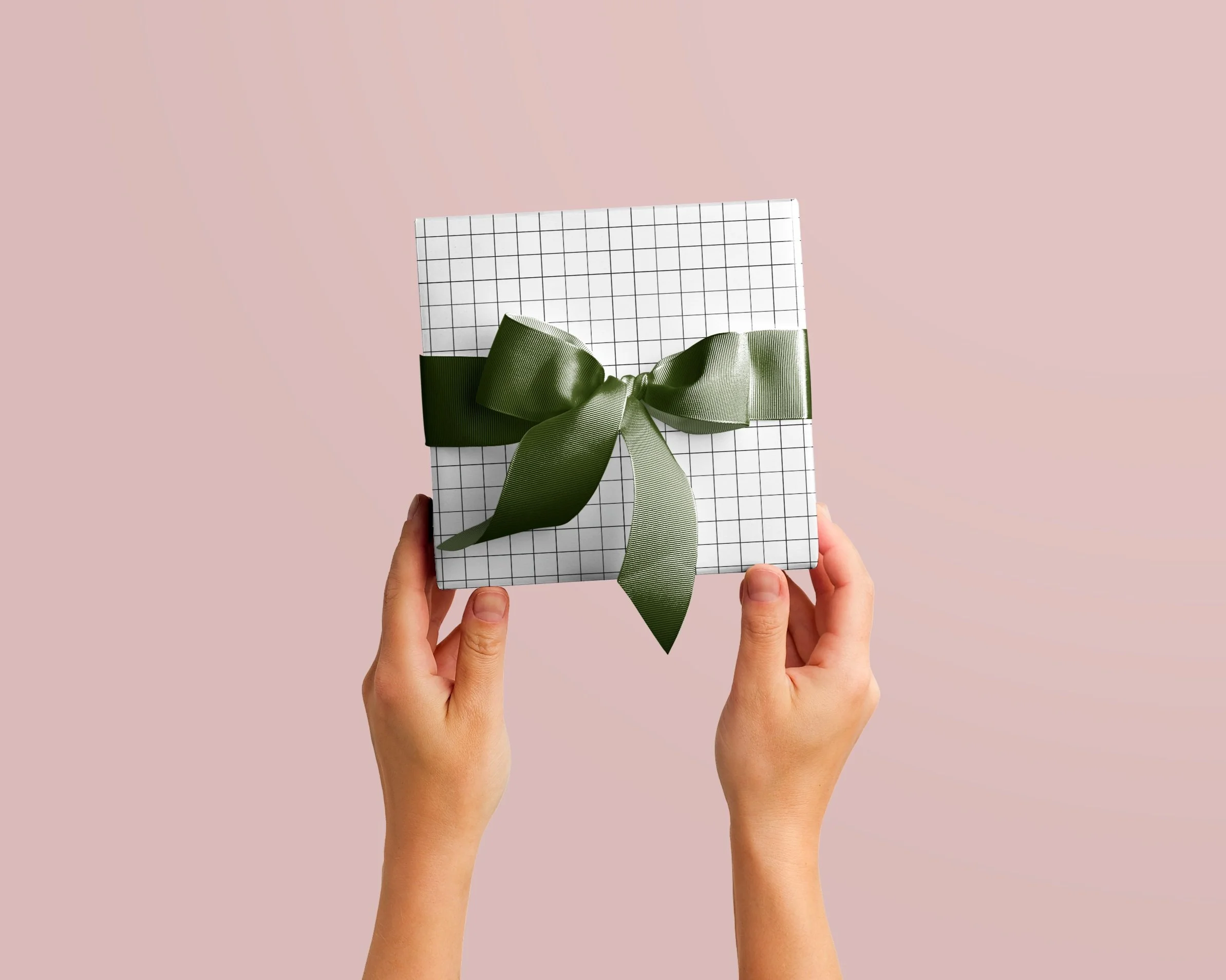 Wrapping Paper - Grid — Paper & Ash