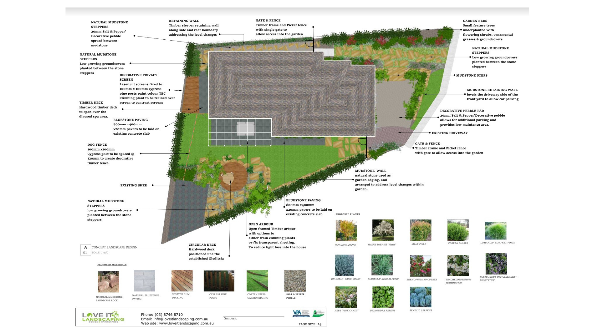 Comprehensive 2D Plans - Why Invest? — Love It Landscaping