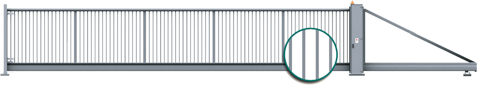 Cantilever Sliding Electric Security Gates — Electric Gates for Farms ...