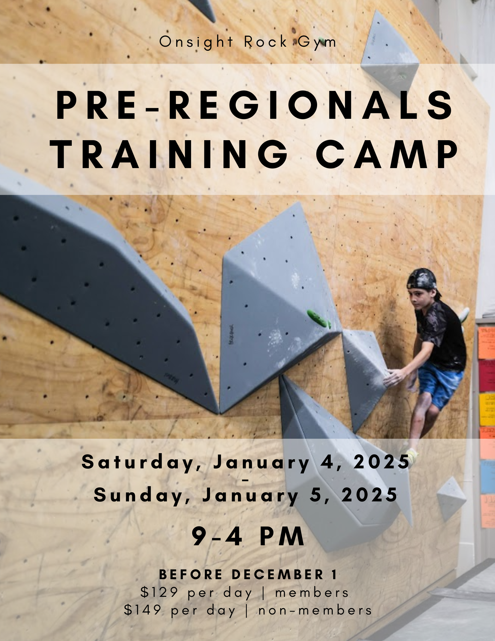 Onsight Rock Gym • Indoor Rock Climbing • Knoxville, TN-Pre-Regionals ...