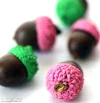 DIY Painted Pumpkin Acorns