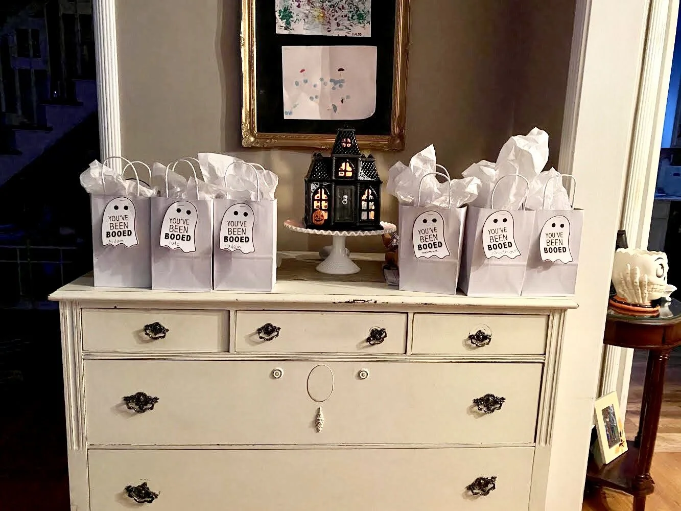 Super Cute You've Been Booed Printable Signs for Halloween