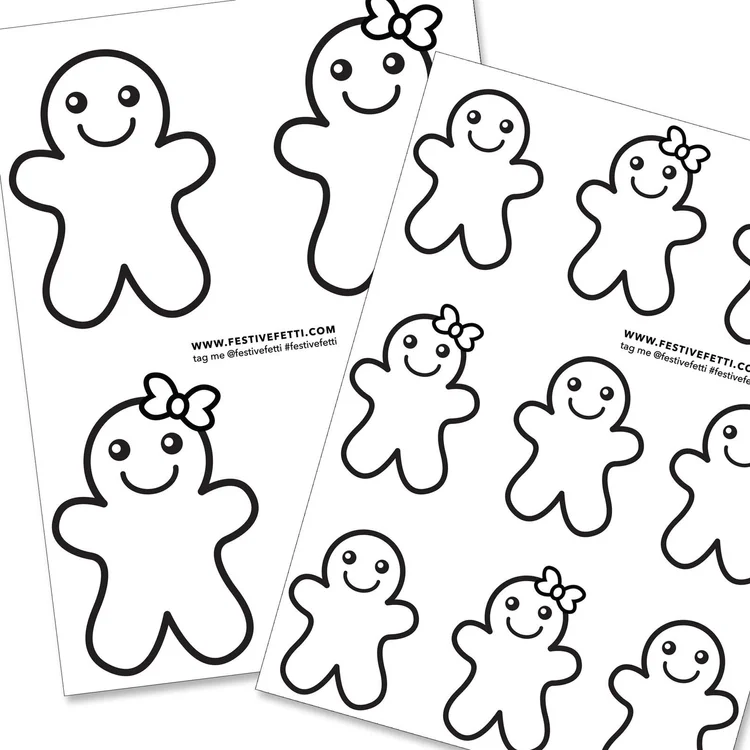 Crafting Fun Ideas with Printable Gingerbread Coloring Pages for Kids