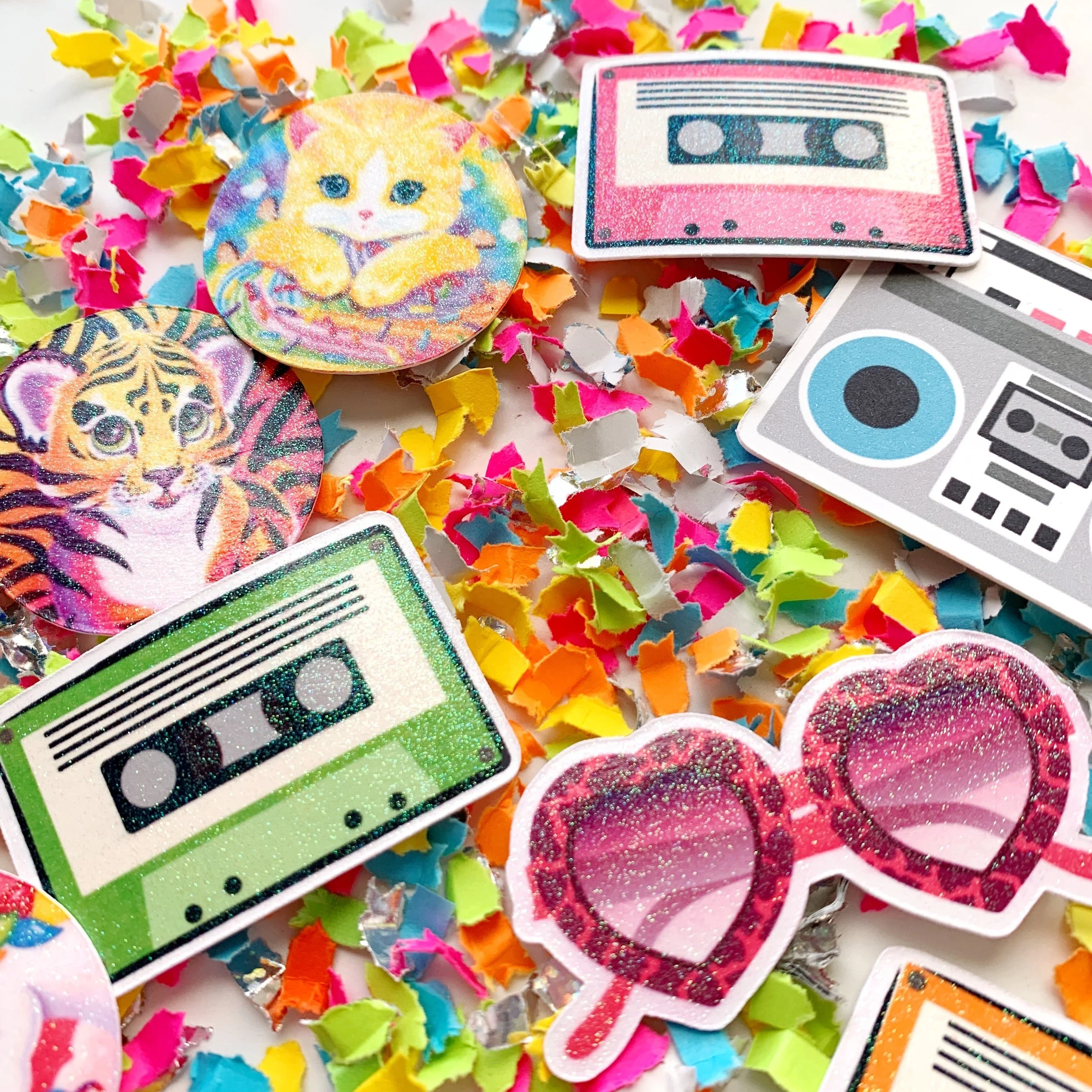Pastel Groovy Confetti