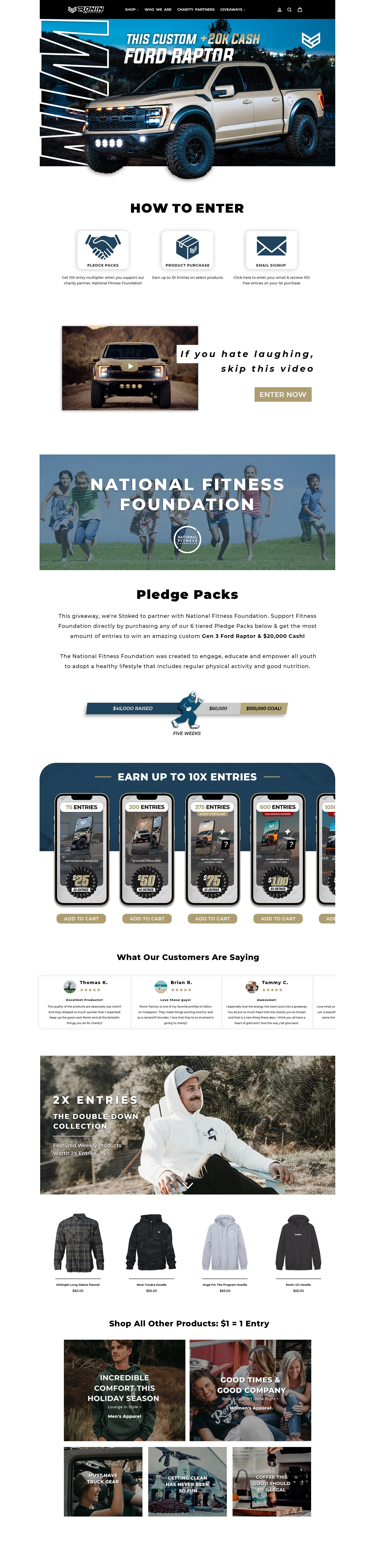 Ronin Factory — Designs