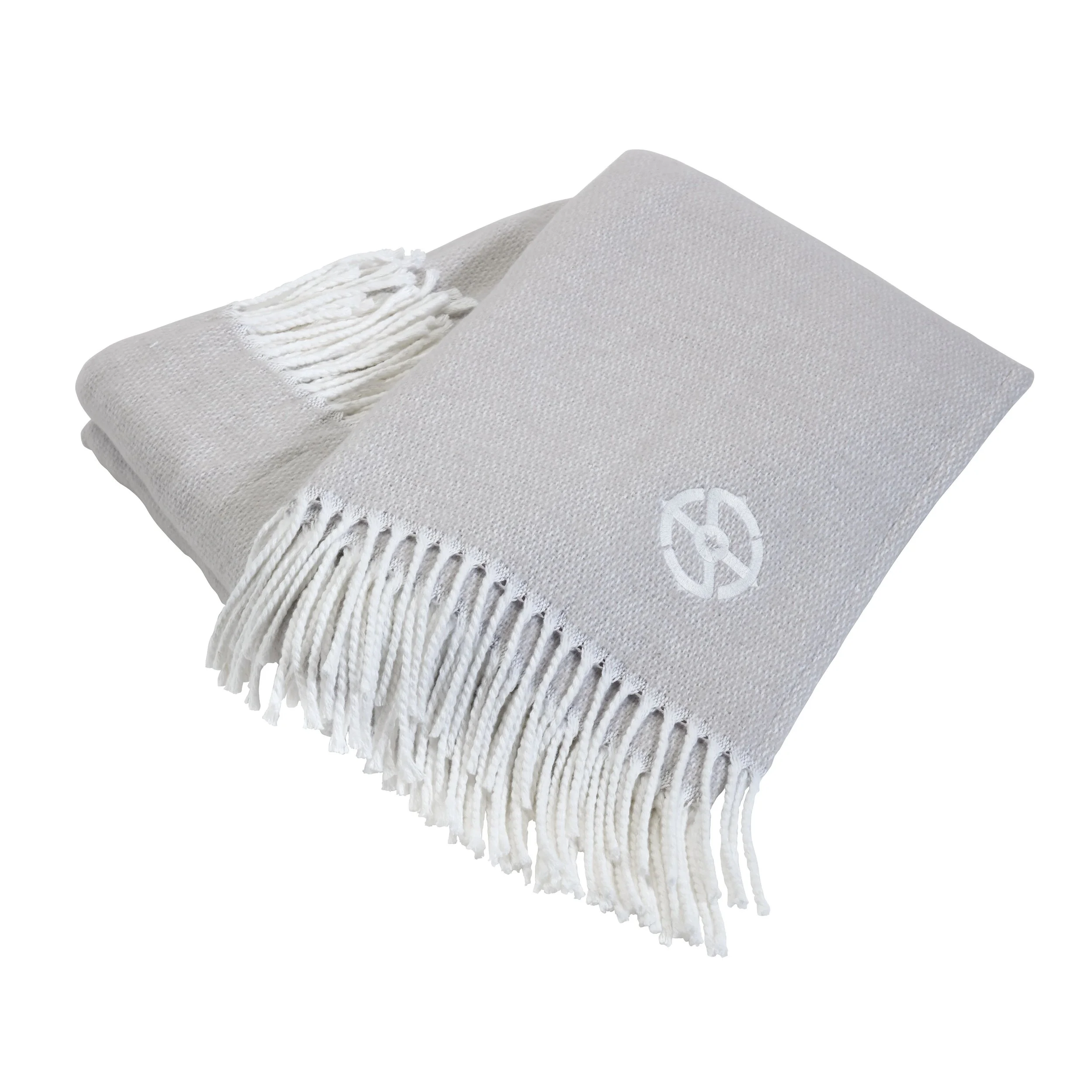 Safe Harbor Matouk Throw Blanket — Safe Harbor Newport Shipyard