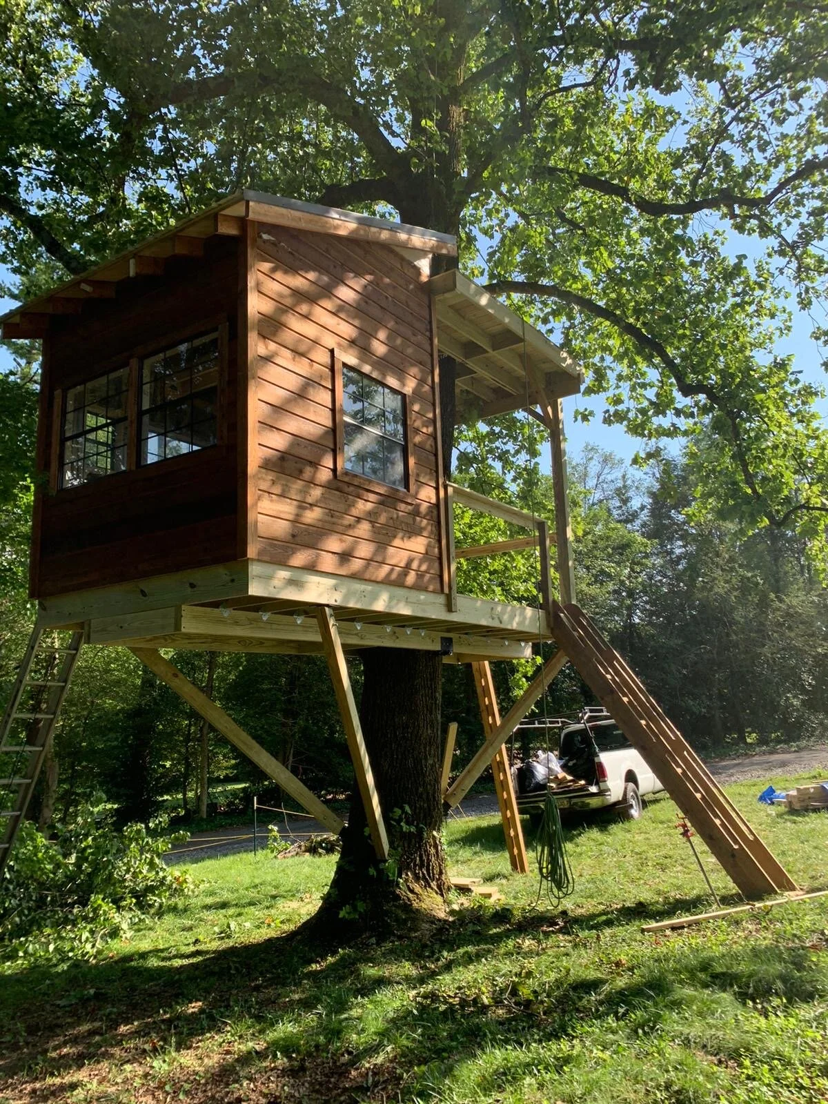 Double Deck Treehouse — Treehouse Experts LLC