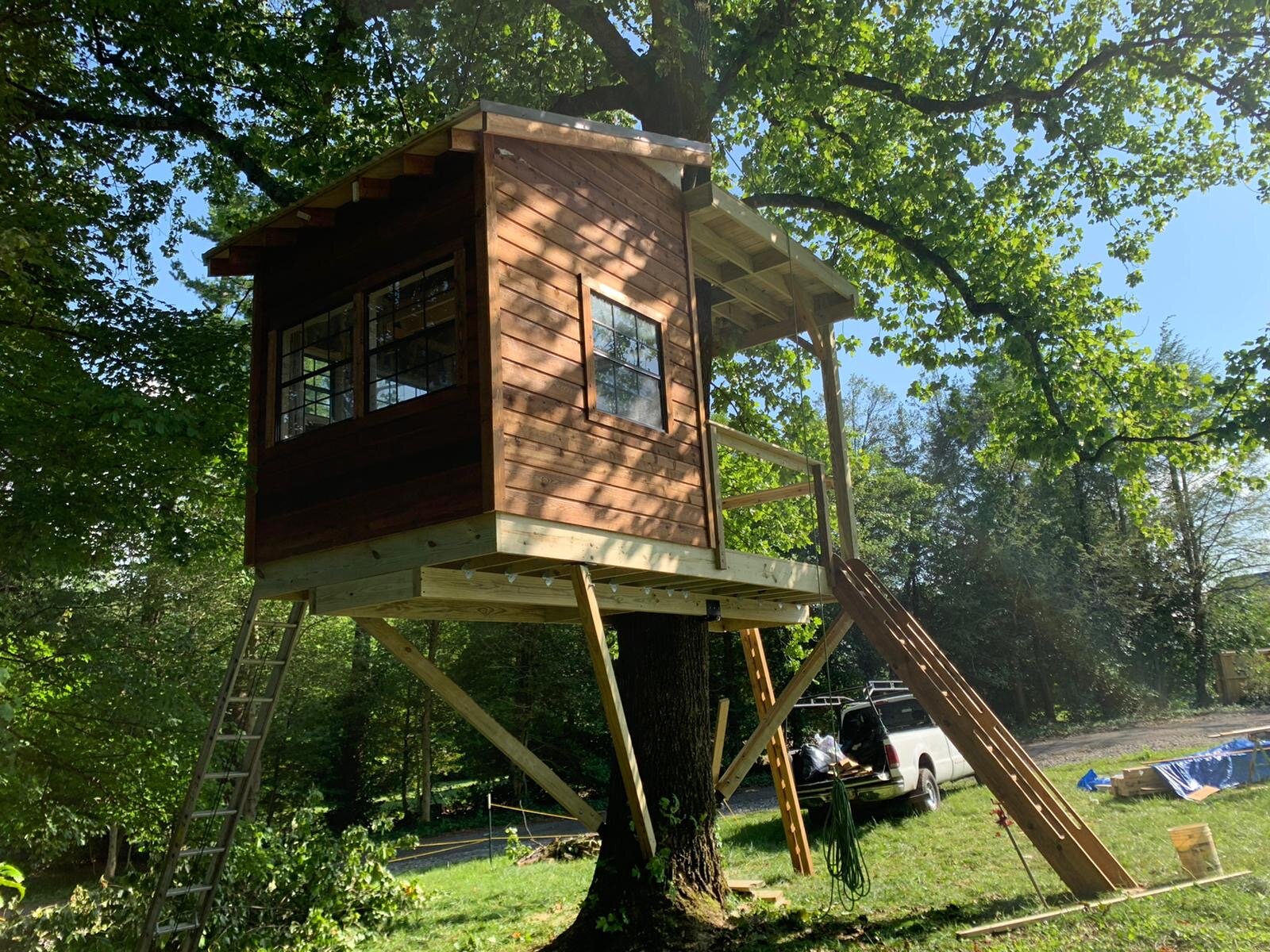Double Deck Treehouse — Treehouse Experts LLC