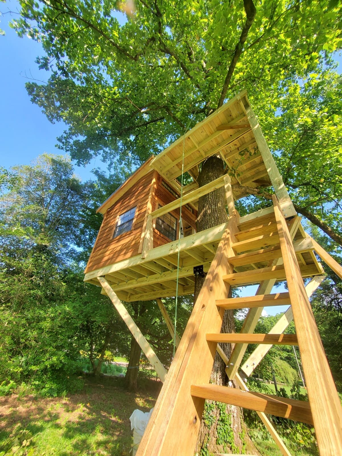 Double Deck Treehouse — Treehouse Experts LLC