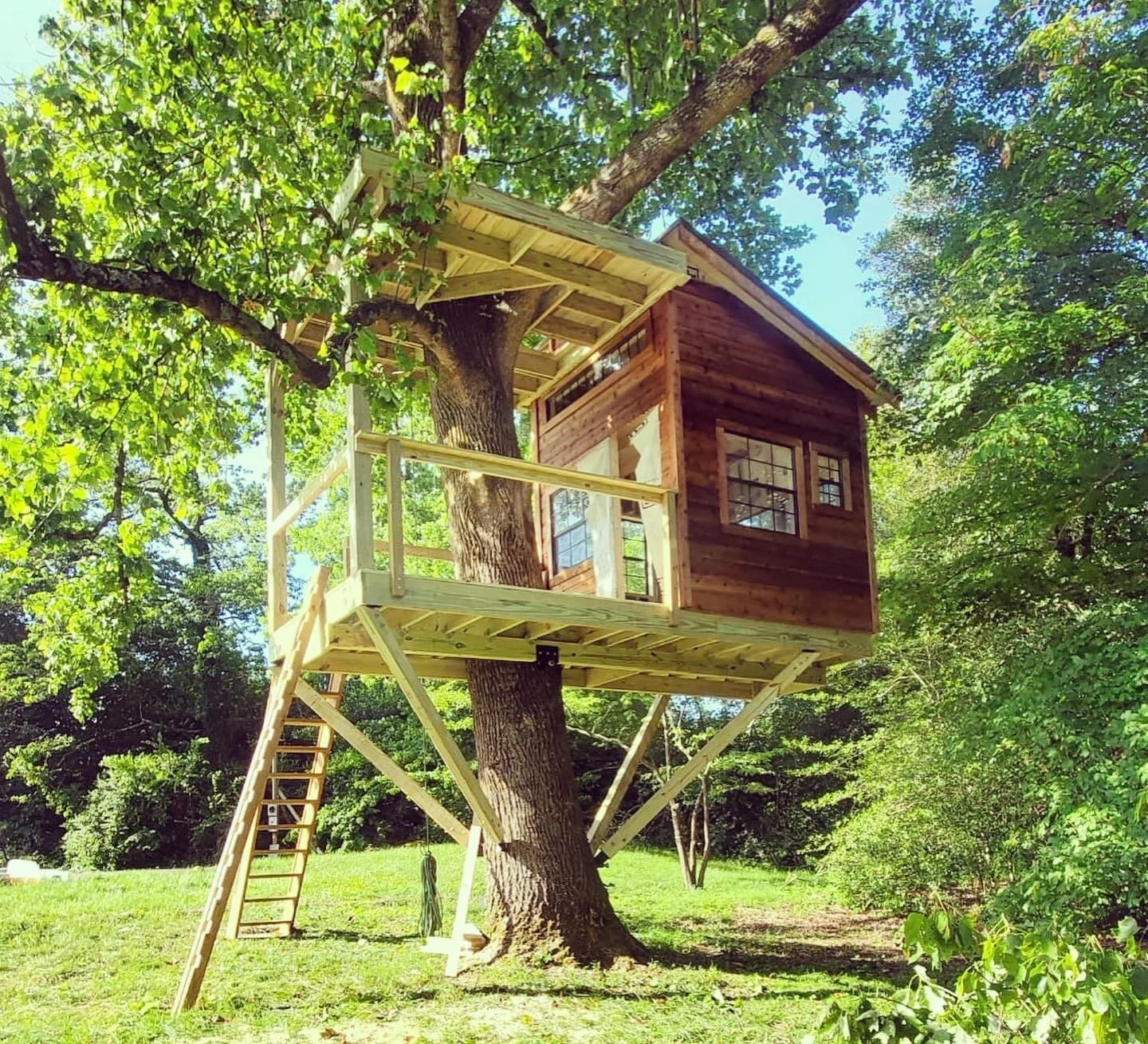 Double Deck Treehouse — Treehouse Experts LLC