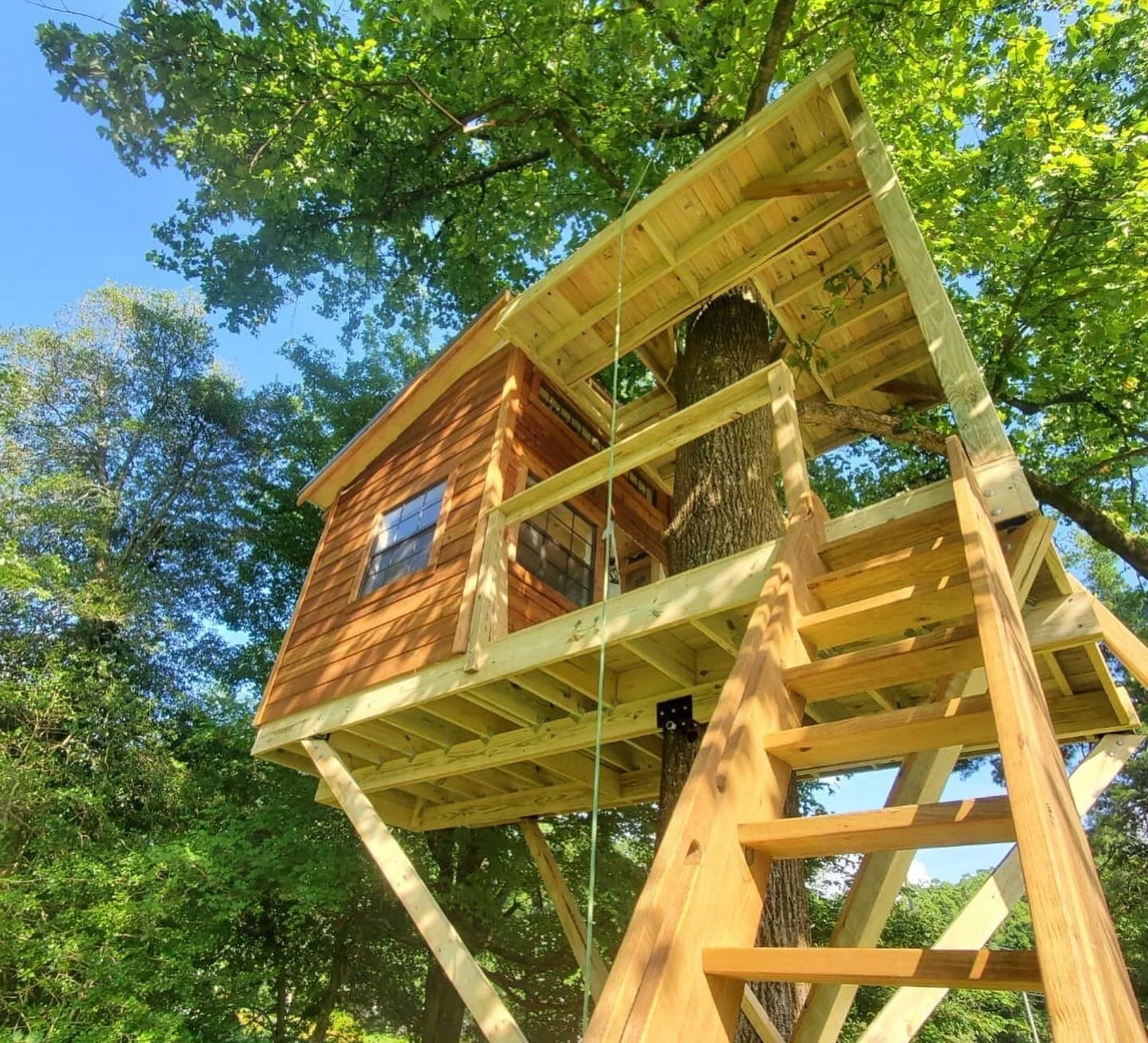 Double Deck Treehouse — Treehouse Experts LLC