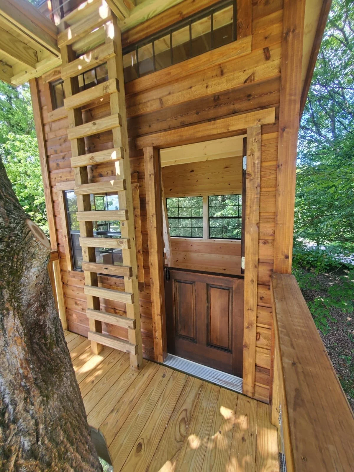 Double Deck Treehouse — Treehouse Experts LLC