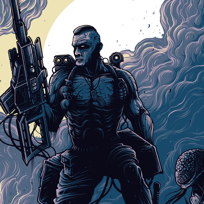 2000AD - ROGUE TROOPER — DAN MUMFORD