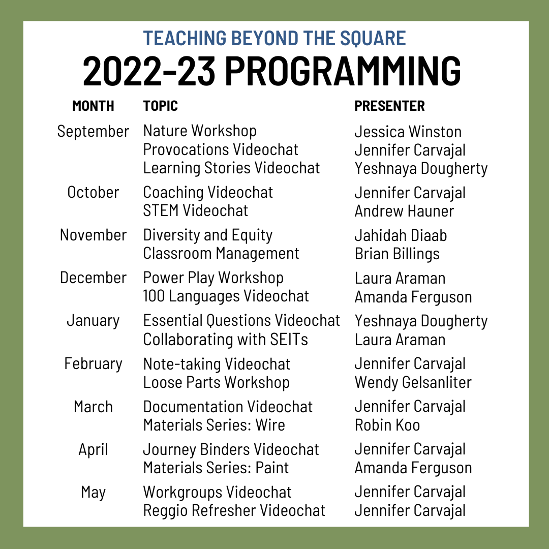 Teaching Beyond the Square