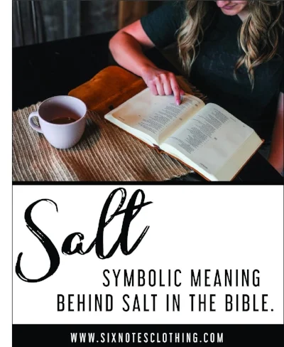 The Meaning of Salt In The Bible — six notes clothing - christian ...