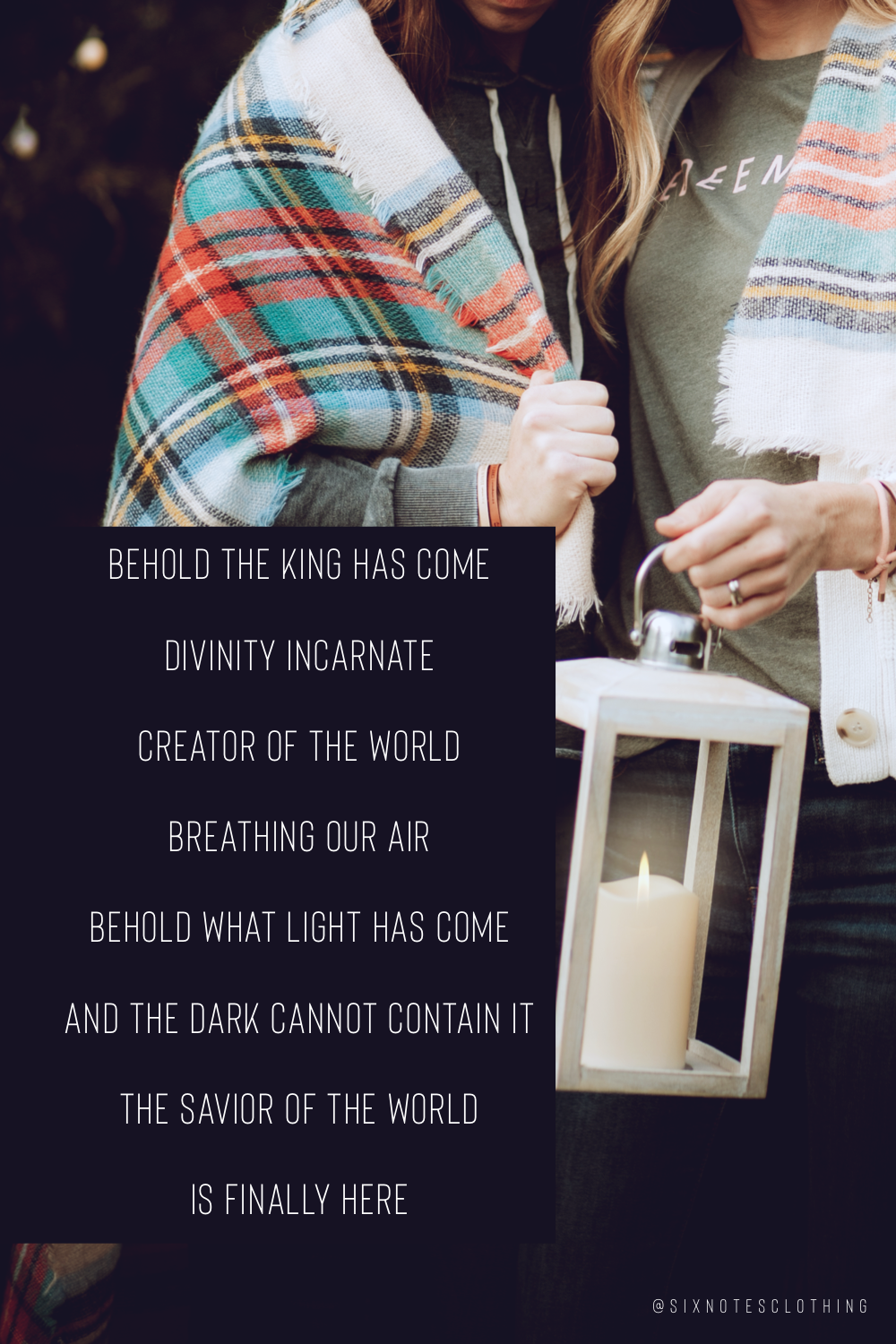 Behold Lyrics - the power behind the song — six notes clothing ...