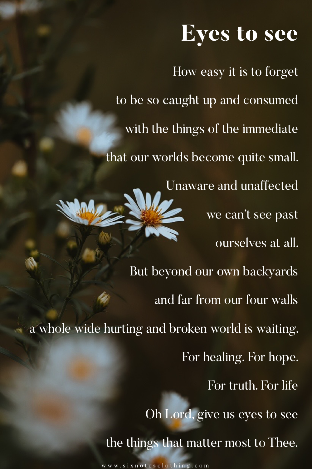 diving deep into scripture with mini devotions — six notes clothing