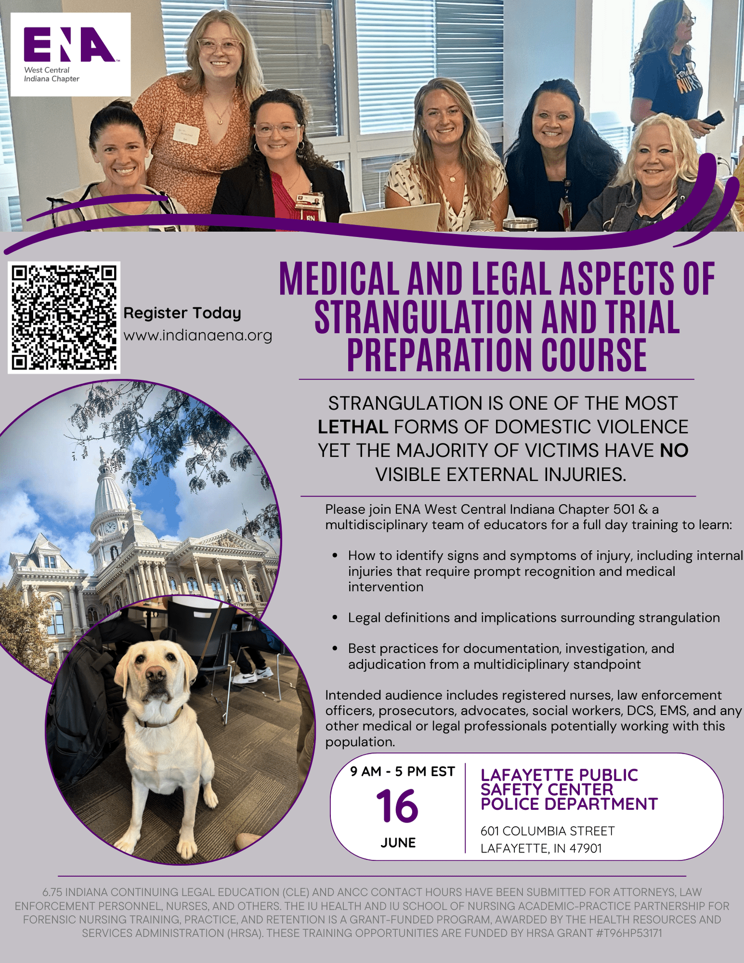 Forensic Education — Indiana ENA
