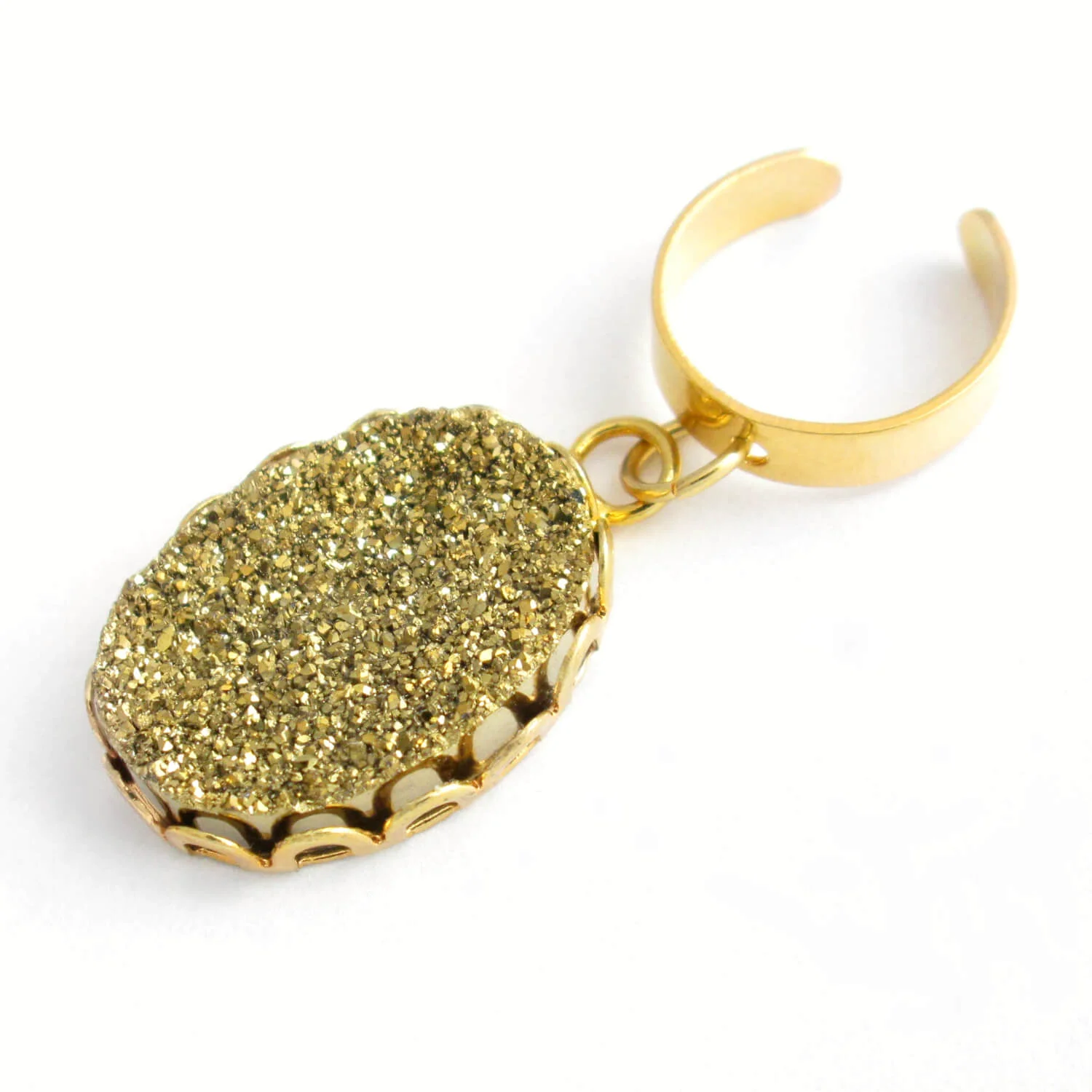 Druzy Quartz Jewelry, Geode Necklaces — CindyLouWho2