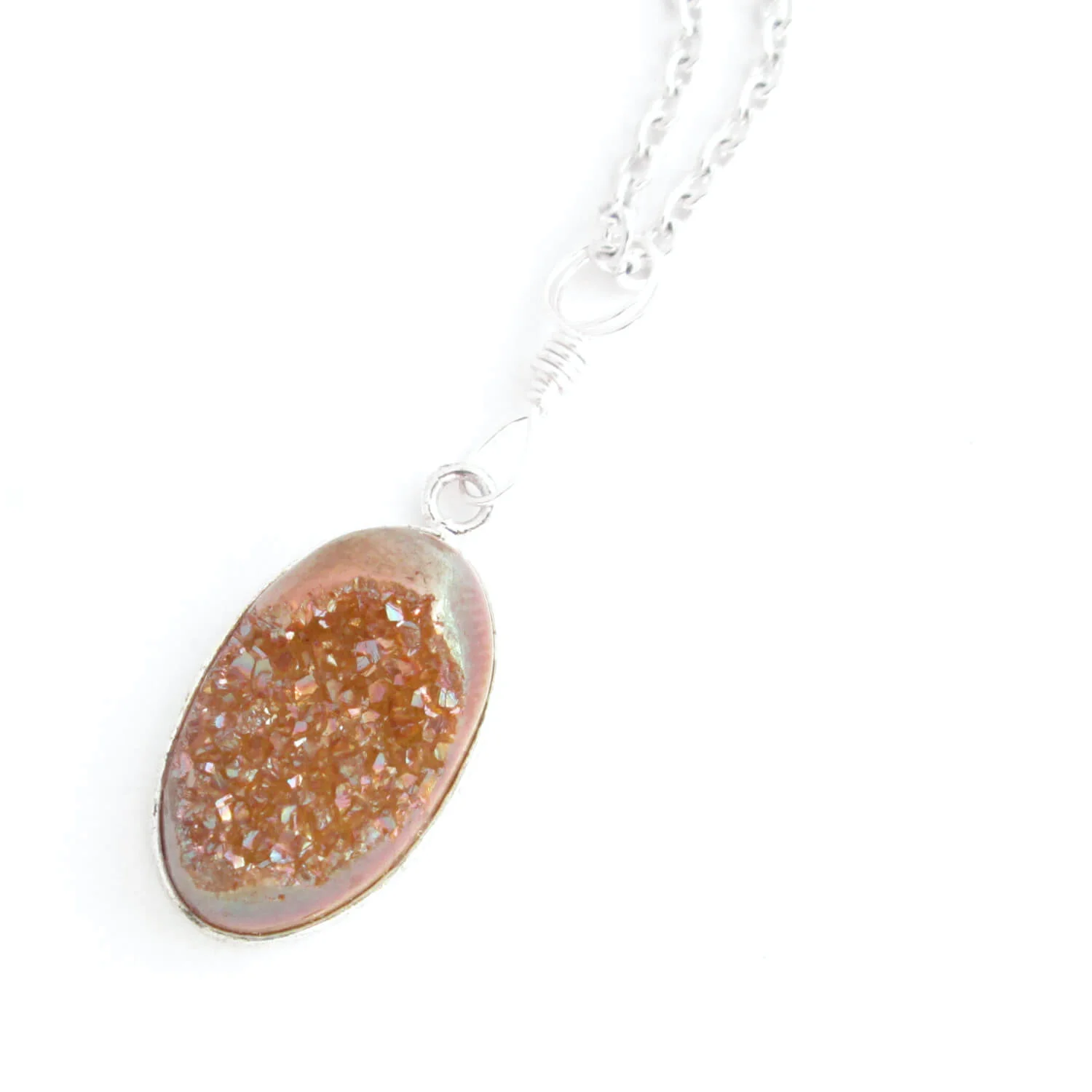 Druzy Quartz Jewelry, Geode Necklaces — CindyLouWho2