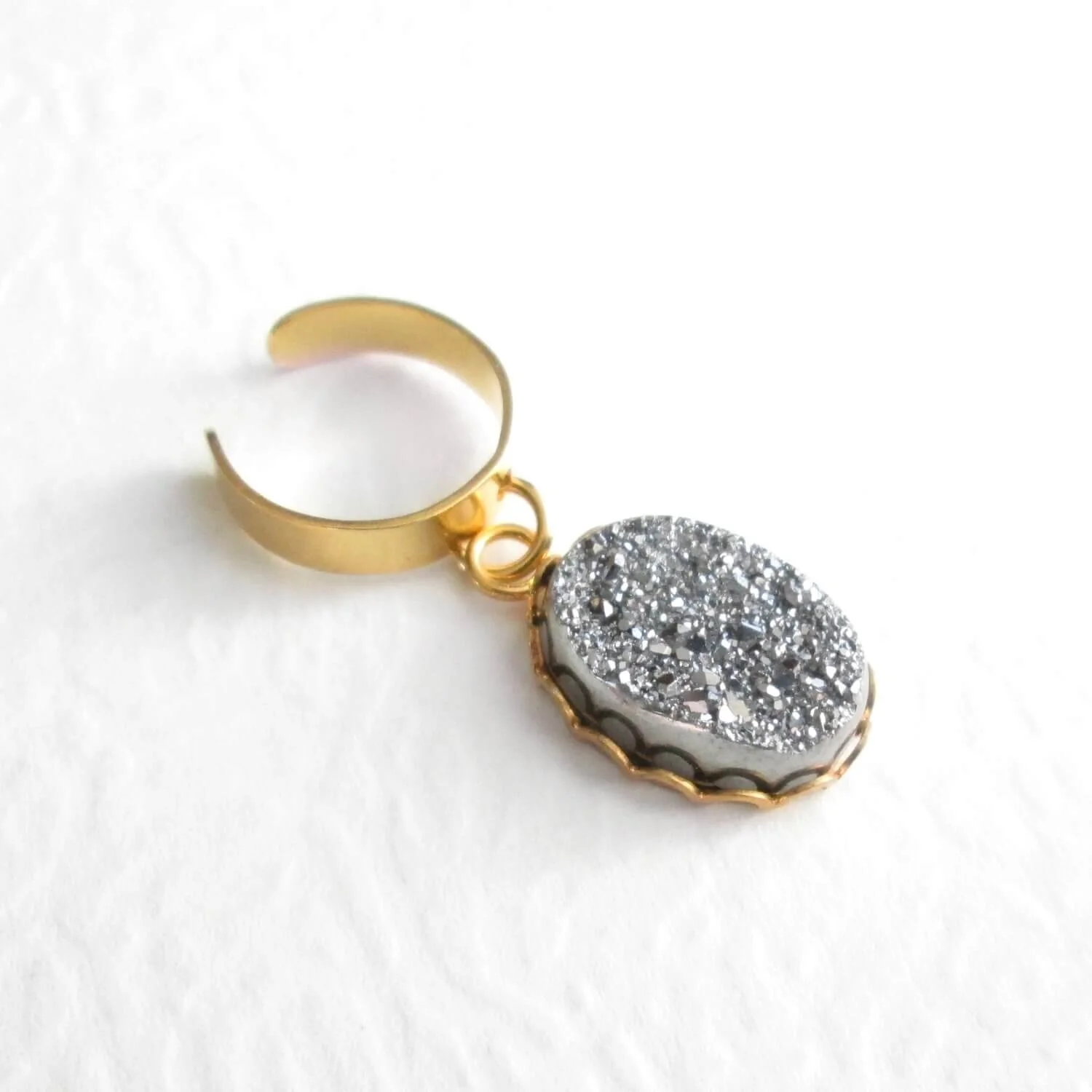 Druzy Quartz Jewelry, Geode Necklaces — CindyLouWho2