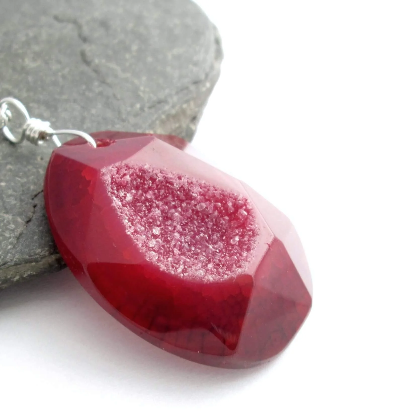 Druzy Quartz Jewelry, Geode Necklaces — CindyLouWho2