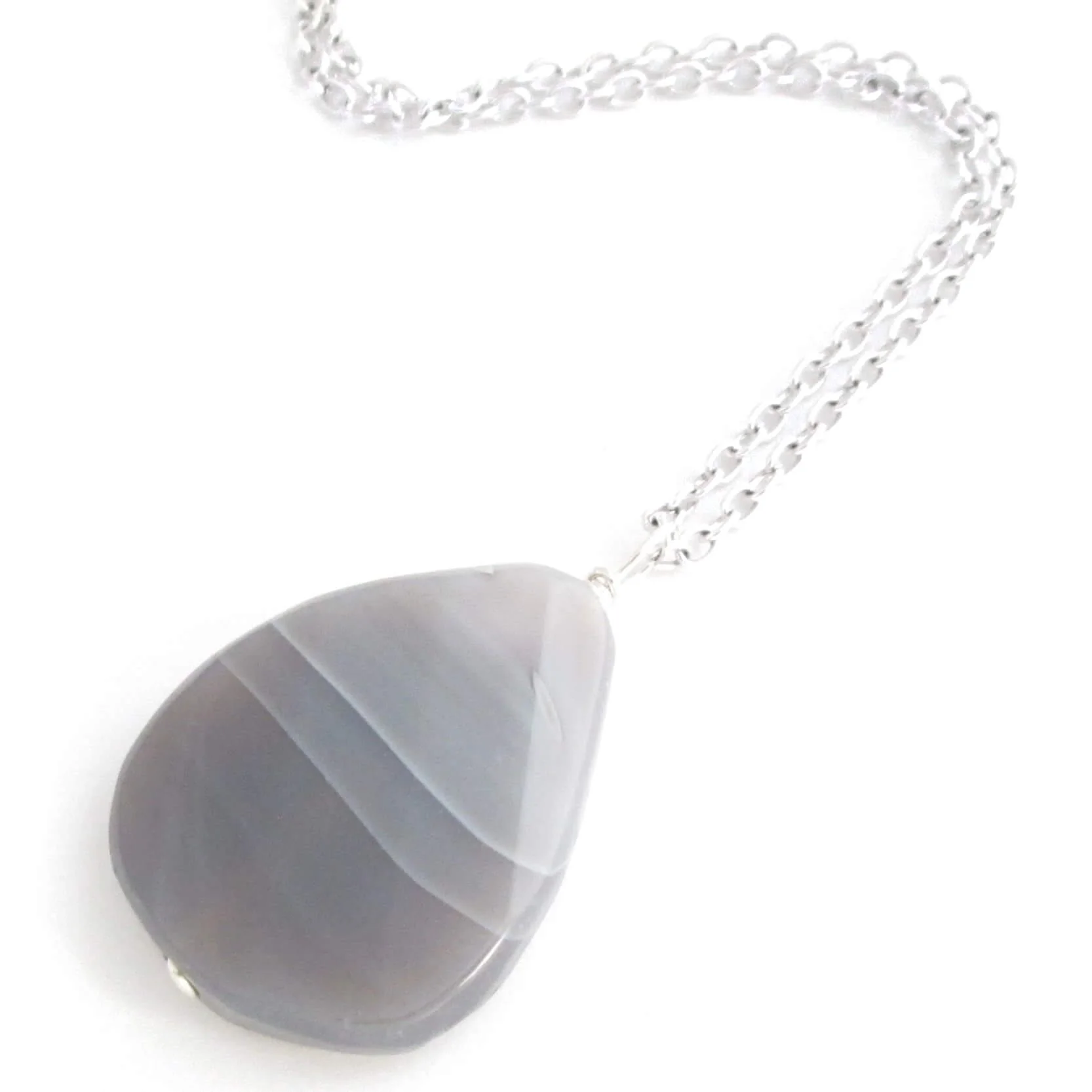 Agate Stone Jewelry, Colorful Semi-Precious Gemstone Pendants ...