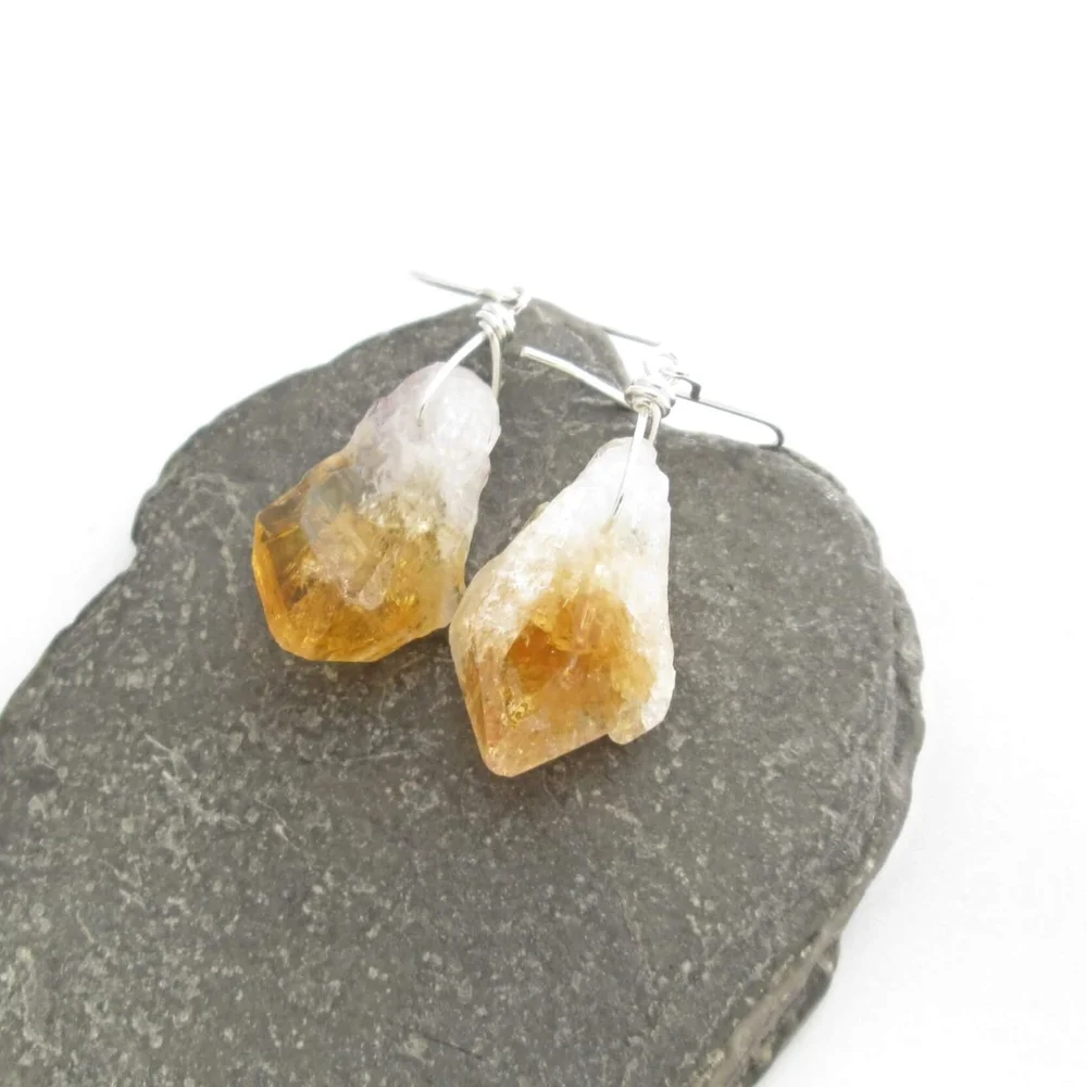 Raw Citrine Gemstone