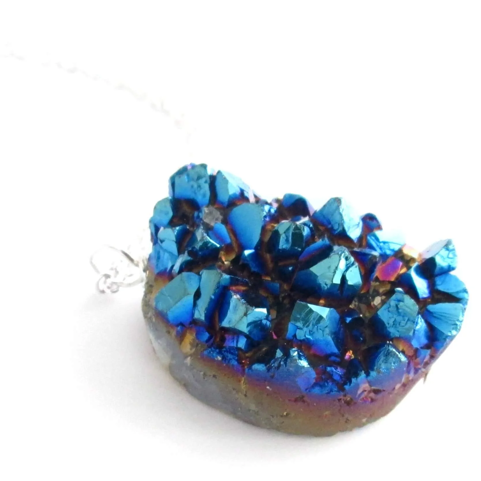 Druzy Quartz Jewelry, Geode Necklaces — CindyLouWho2