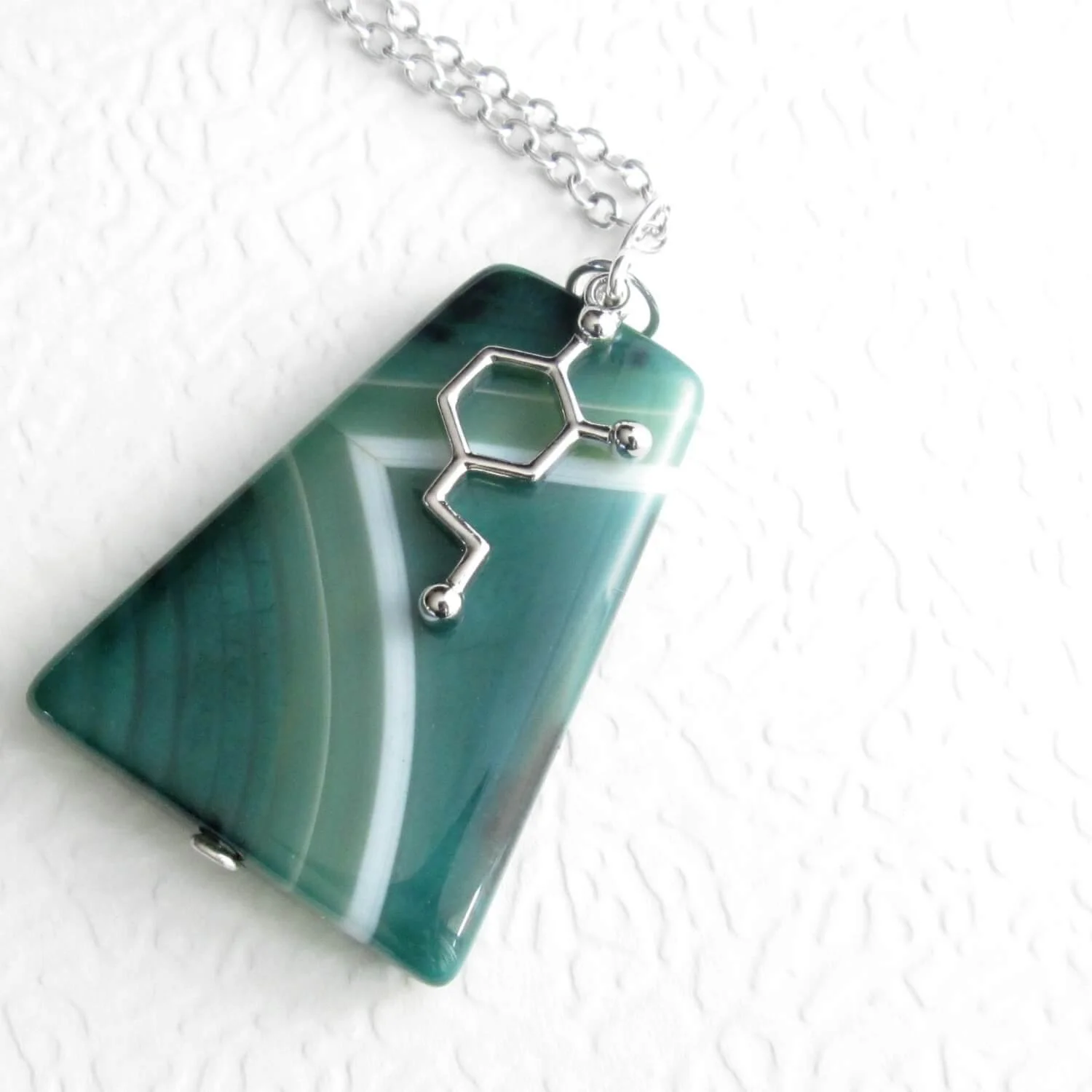 Agate Stone Jewelry, Colorful Semi-Precious Gemstone Pendants ...